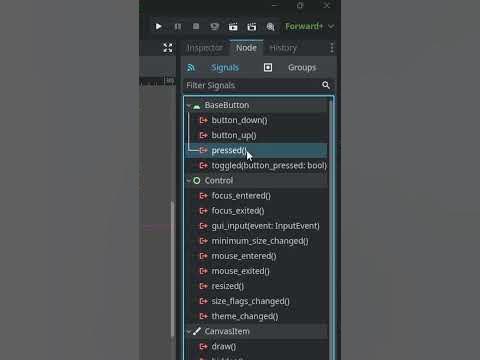 Godot 4 Button #godotengine #tutorial #gamedevelopmenttutorial #coding #godottutorial # ...