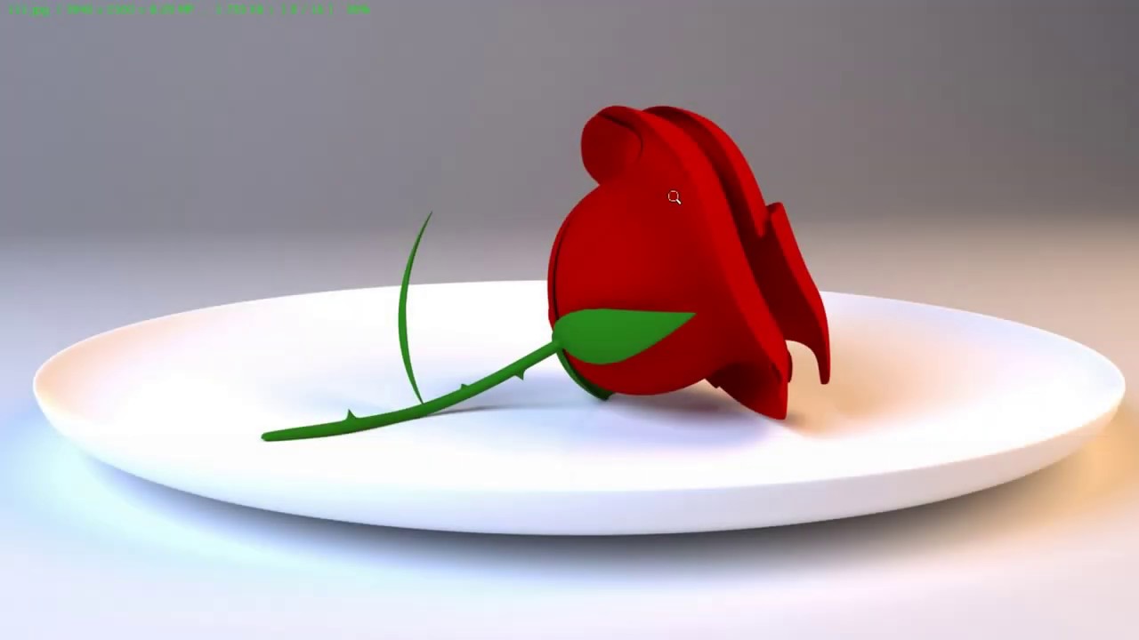 Tutorial 3Ds Max 2018 + Vray : Membuat Bunga Mawar Sederhana Part 1 ...