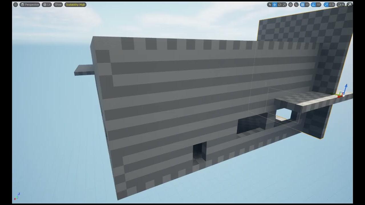 Created a warehouse base using Modeling tool Cube Gride - YouTube