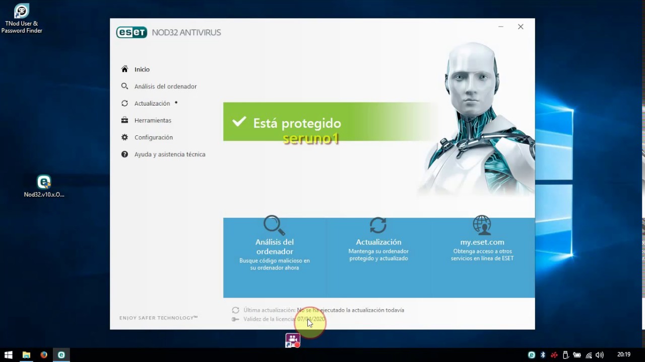 Eset NOD32 Antivirus 2017 + TNod 2017 Integrado -Instala y Listo- - YouTube