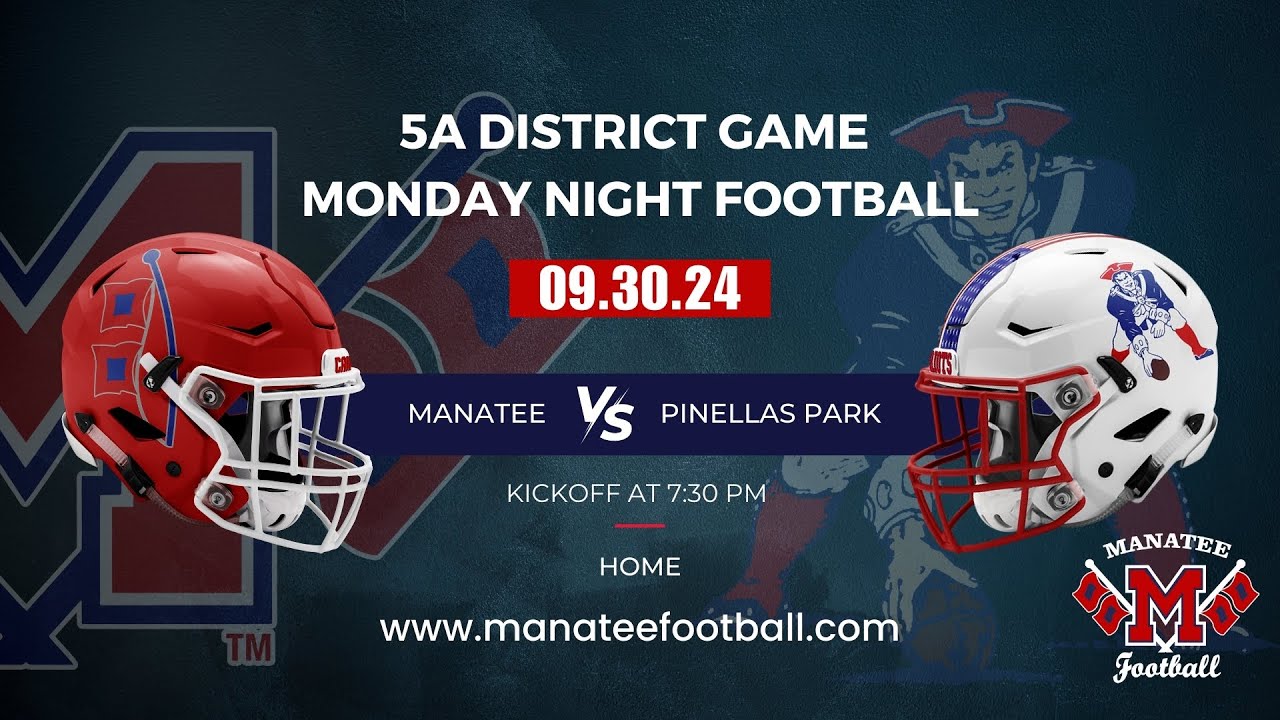 2024 Manatee Hurricanes Vs. Pinellas Park Patriots - YouTube