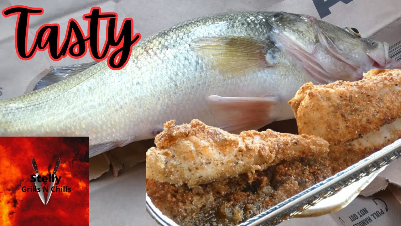Clean And Cook Bass #cooking #fish #fried - YouTube