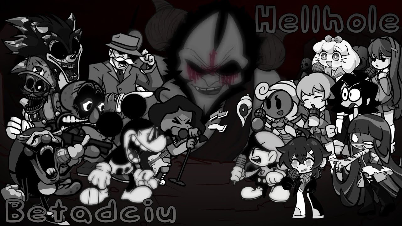 Hellhole But Everyone Sings it [FNF] - YouTube