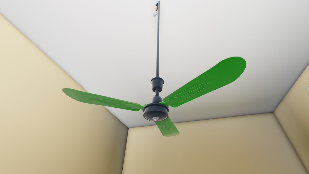 Funny Ceiling Fan With Rainbow Blades, Ceiling Fans Hack Viral Videos ...