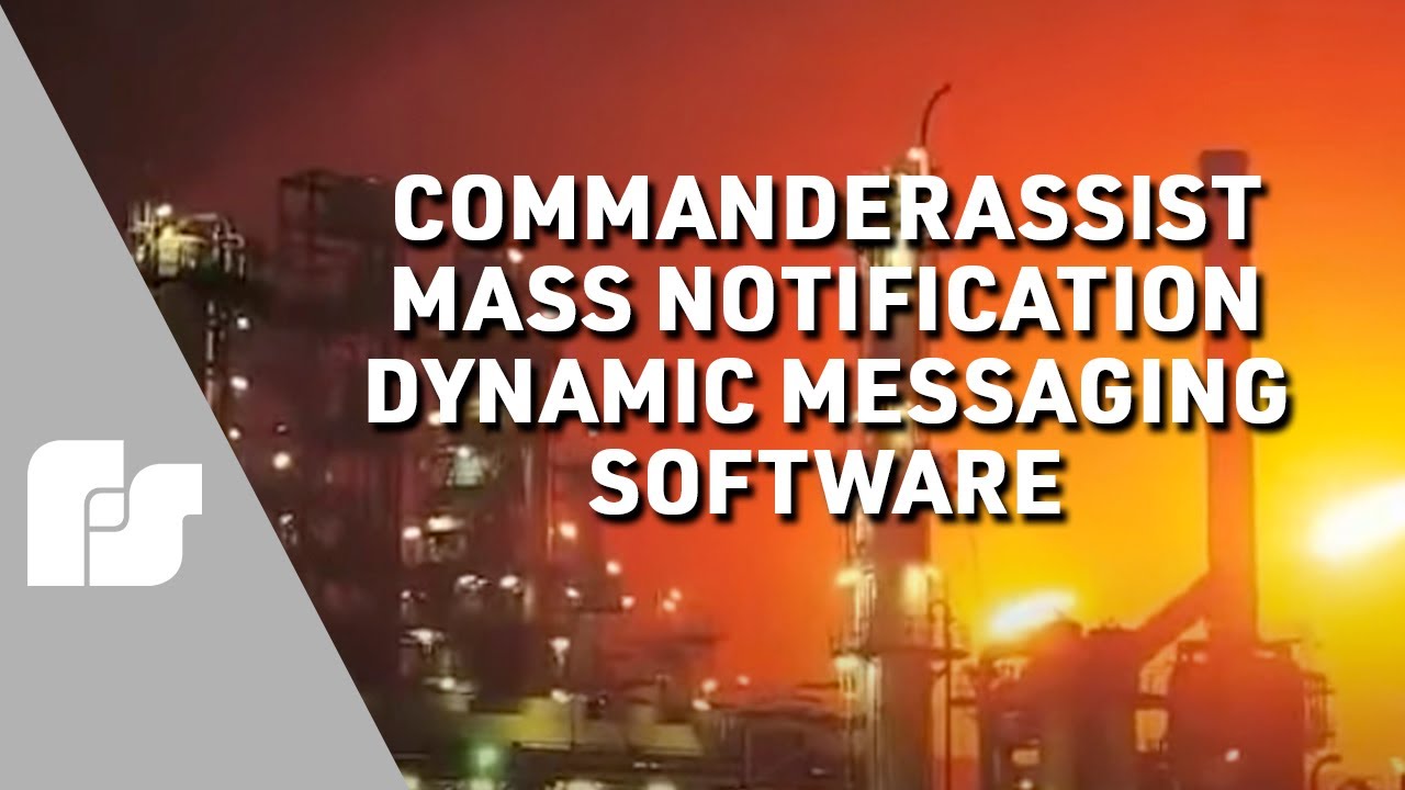 Federal Signal's CommanderAssist Mass Notification Dynamic Messaging ...