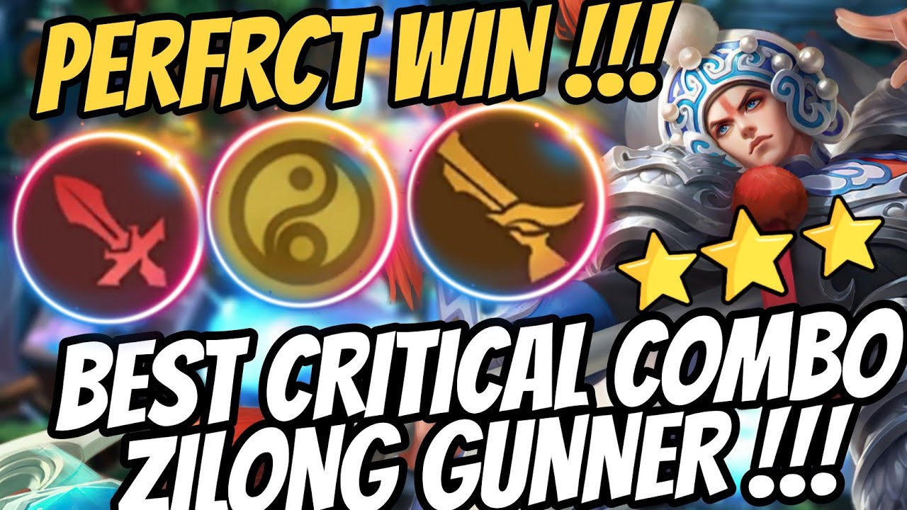 HYPER ZILONG GUNNER PERFECT WIN MAGIC CHESS MOBILE LEGENDS - YouTube