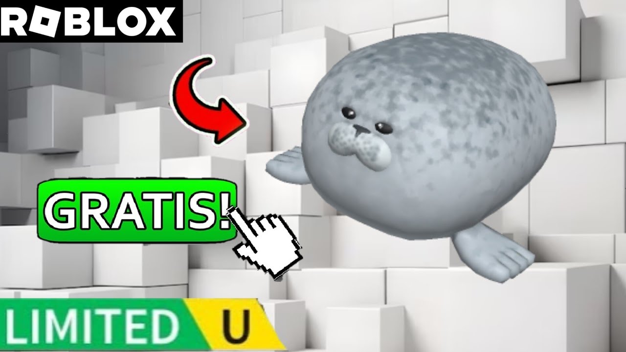 (LIMITED) ¡CONSIGUE GRATIS PELUCHE DE FOCA EN ROBLOX! 🦭 - YouTube