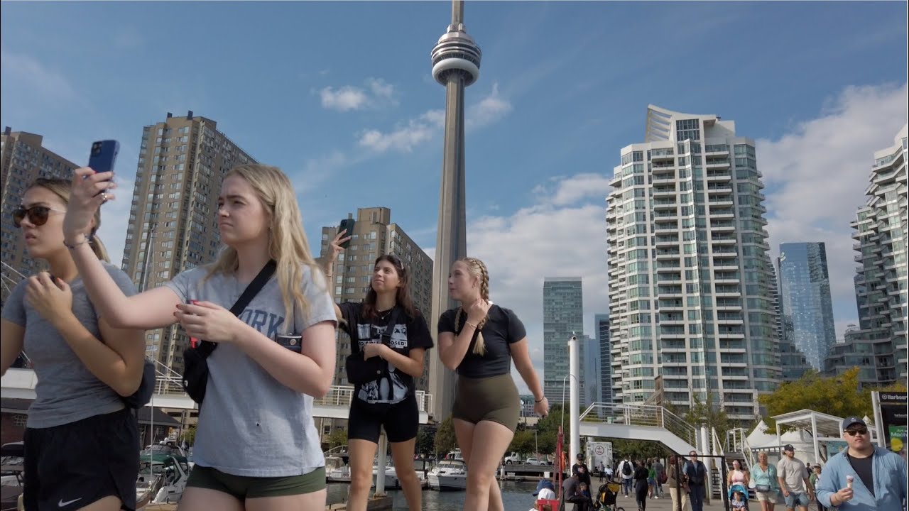 Toronto Harbourfront Promenade: A Relaxing Walk By The Water - YouTube