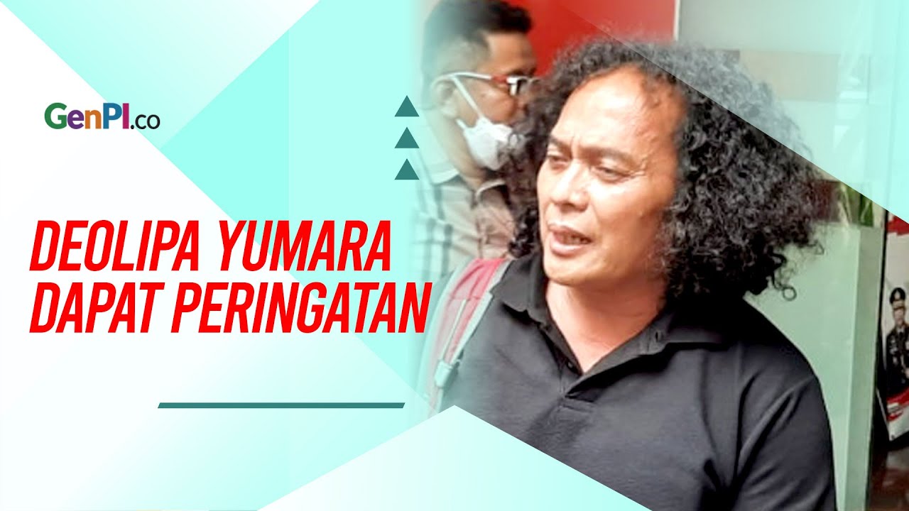 Deolipa Yumara Dapat Peringatan, Jangan Bicara Sembarangan - YouTube