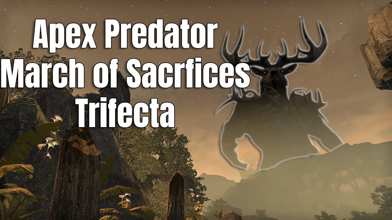 [Elder Scrolls Online] Apex Predator (March of Sacrifices Trifecta ...