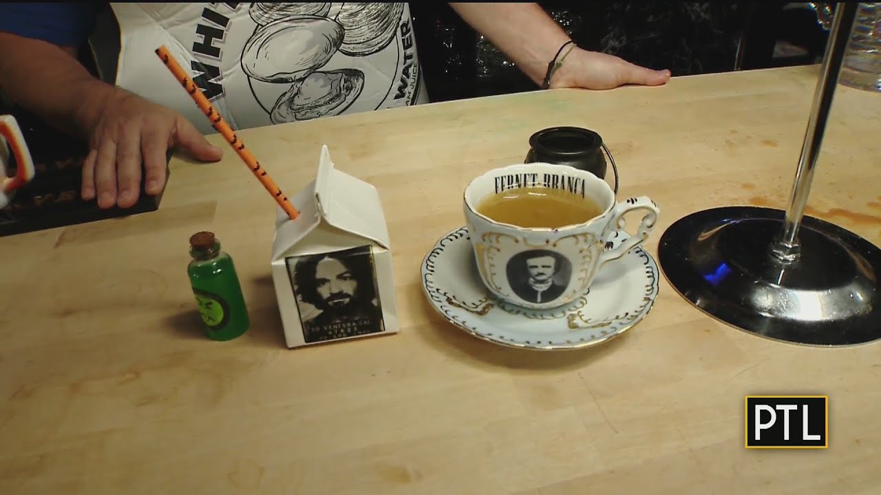 Happy Hour: Halloween Cocktails From The Crypt - YouTube