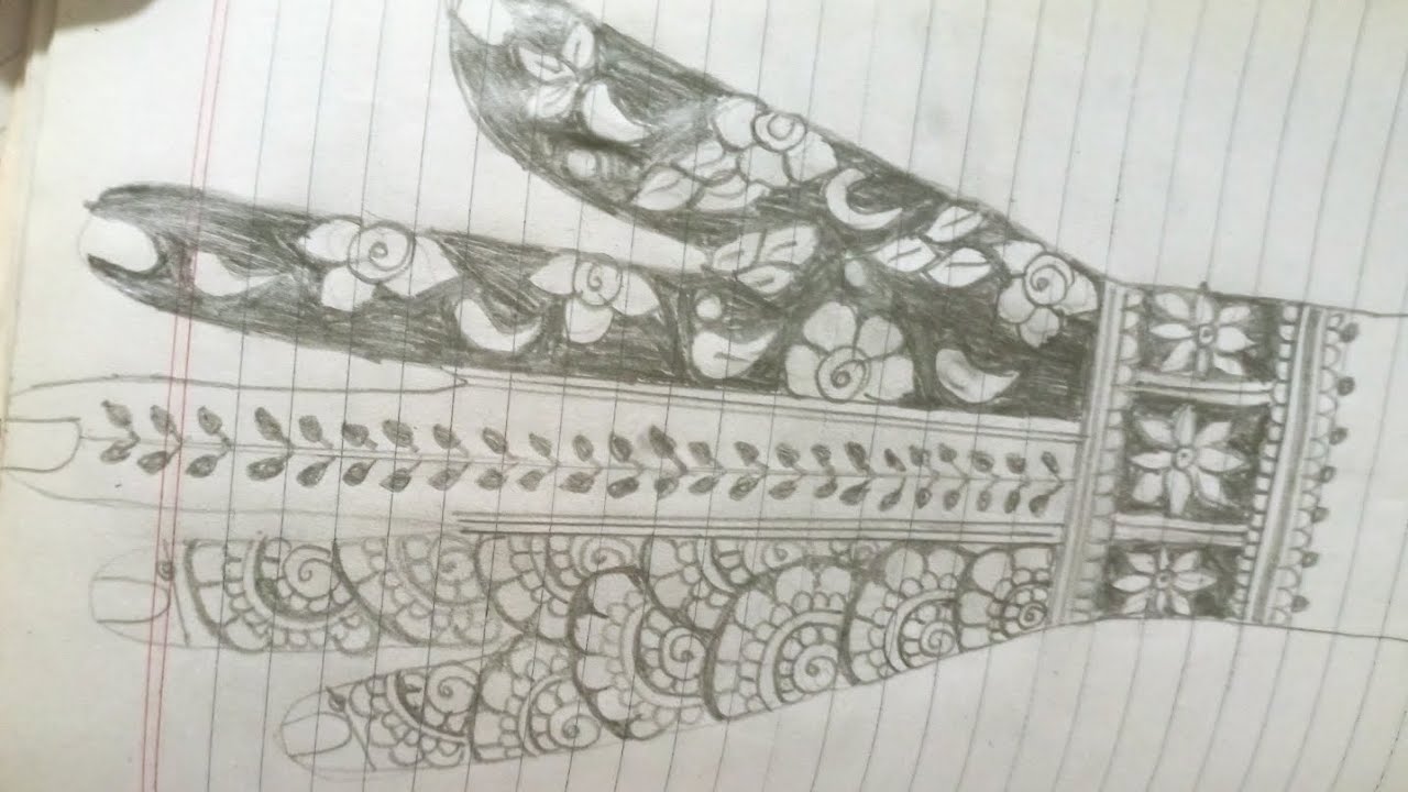 kashees front hand side mehandi design| gorgeous design by zainab ...