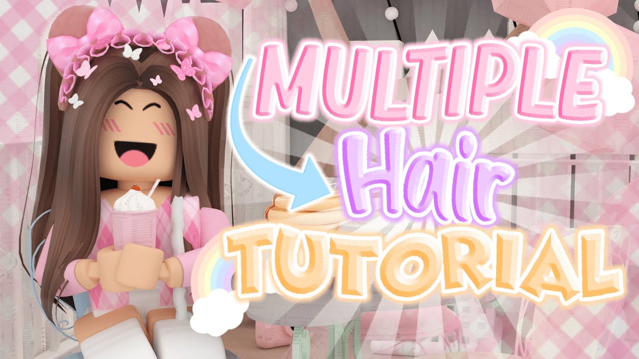 HOW TO WEAR MULTIPLE HAIR & ACCESSORIES (ROBLOX TUTORIAL 2022 ...