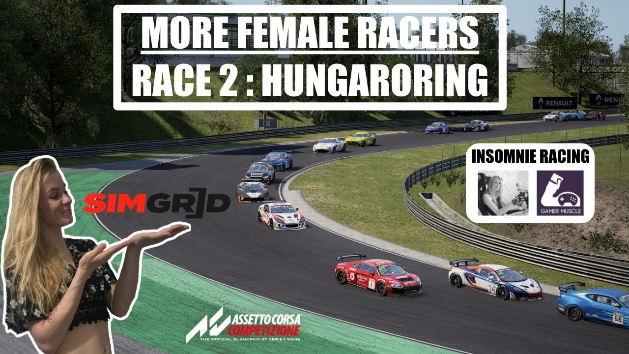More Female Racers Championship Powered By The Sim Grid - Race 2 ...