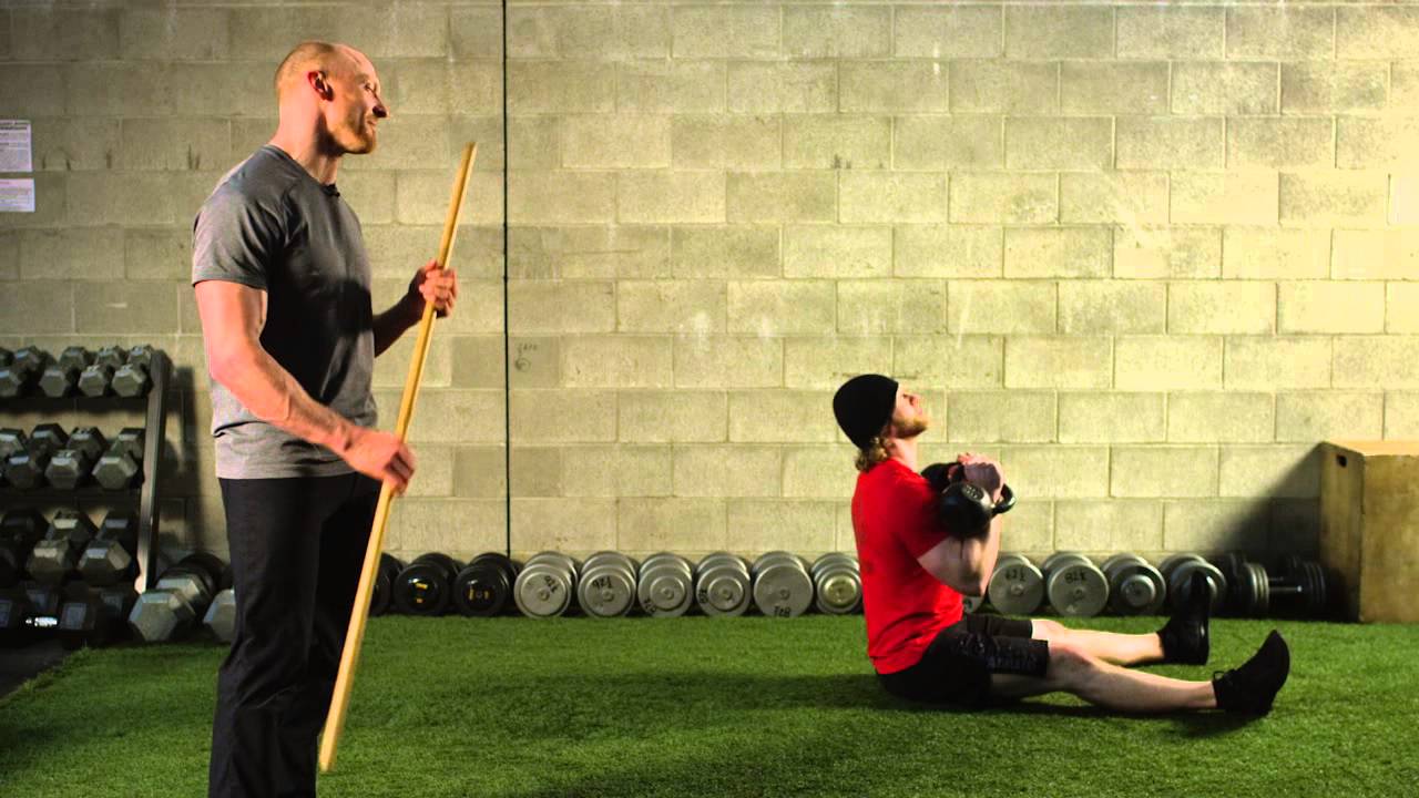 The Quick and Dirty #4 The Double Kettlebell Sit-up - YouTube