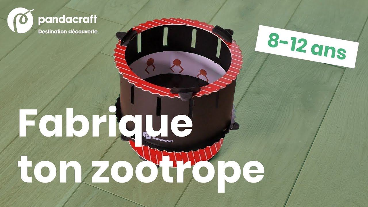 Fabrique ton zootrope ! - YouTube
