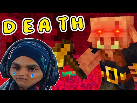 Looting a Bastion in Minecraft goes Horribly Wrong