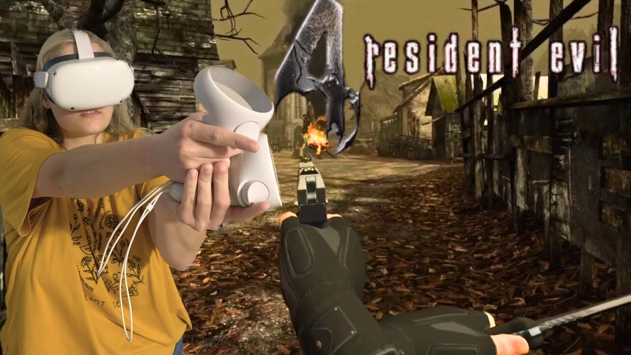 Resident Evil in Virtual Reality - I Play Resident Evil 4 in VR ...