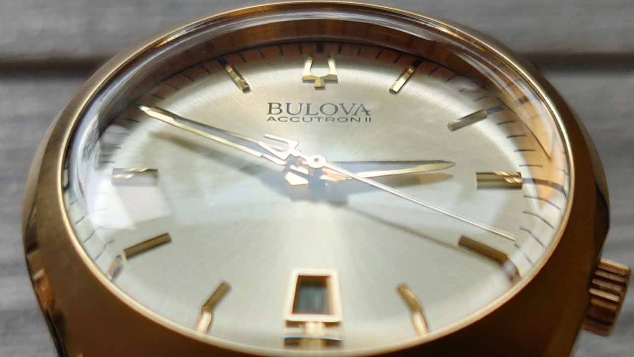 การกลับมาของซีรีย์เข็มสะกดวิญญาณในอดีต Bulova Accutron II 97B132 - YouTube