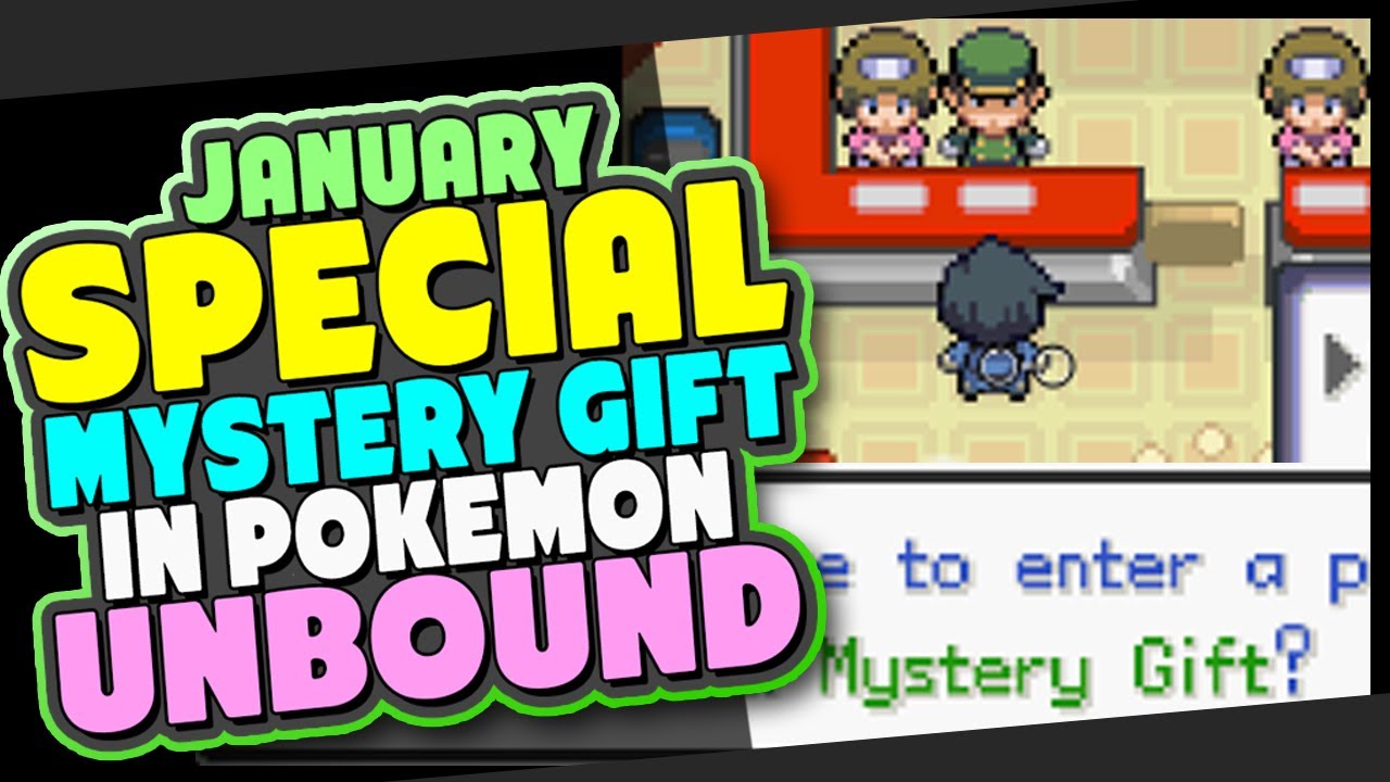 JANUARY SPECIAL MYSTERY GIFT PASSWORD IN POKEMON UNBOUND - SPECIAL ...