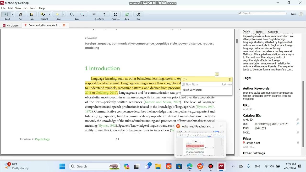 How to annotate for Ms. Word and PDF Files - YouTube