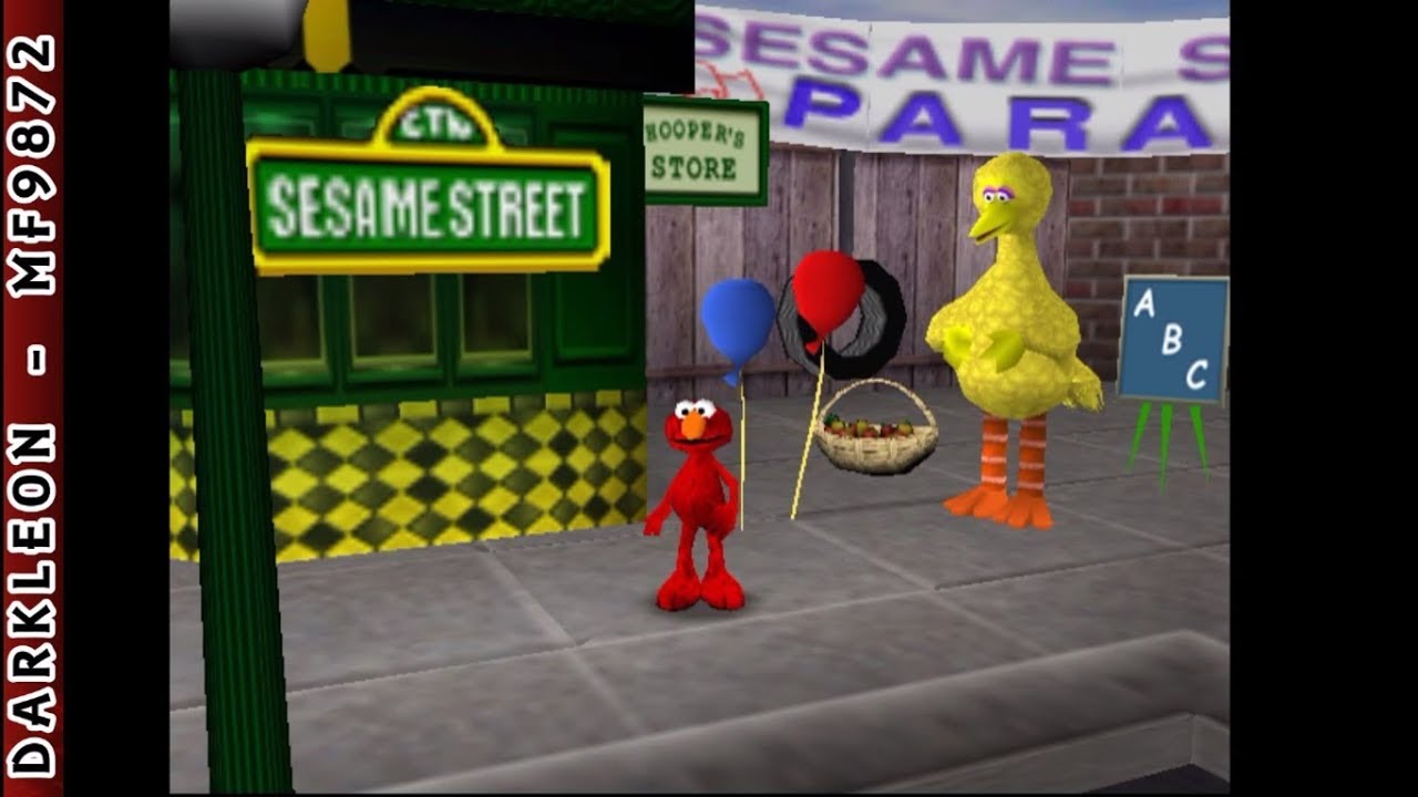 Nintendo 64 - Elmo's Letter Adventure © 1999 NewKidCo - Gameplay - YouTube