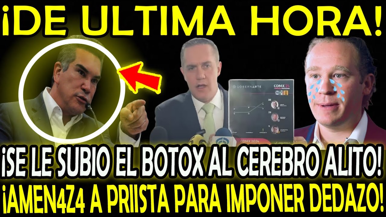¡SE LE SUBIO EL BOTOX AL CEREBRO ALITO MORENO ESTALL4 Y AM3N4Z4 A ...