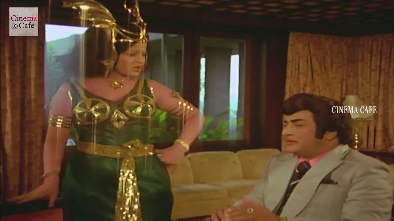 Jaya Malini & NTR Love Scene || Superman Telugu Movie || N.T.R, Jaya ...