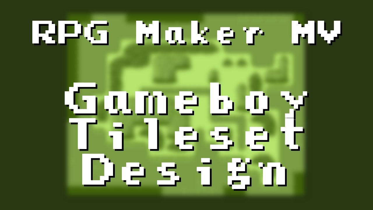 RPG Maker Gameboy Pack Development #5 - YouTube
