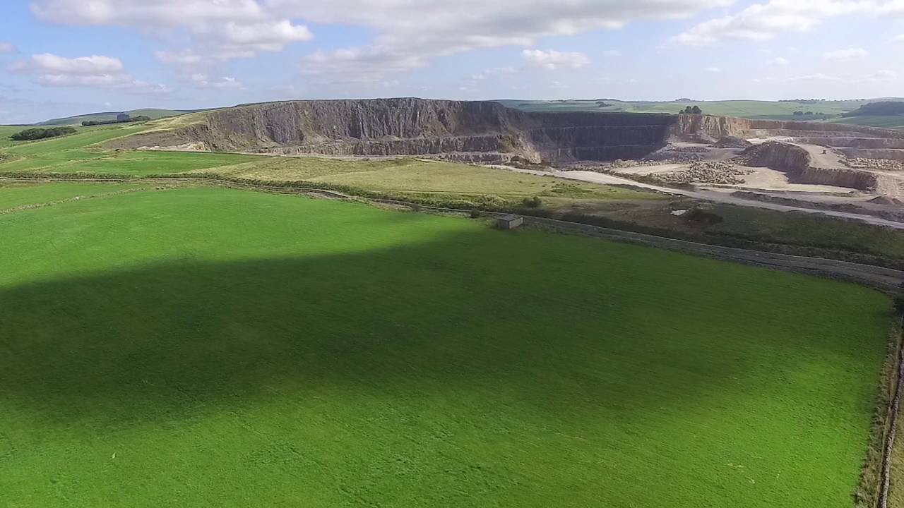 Cemex Quarry near Dove Holes - YouTube