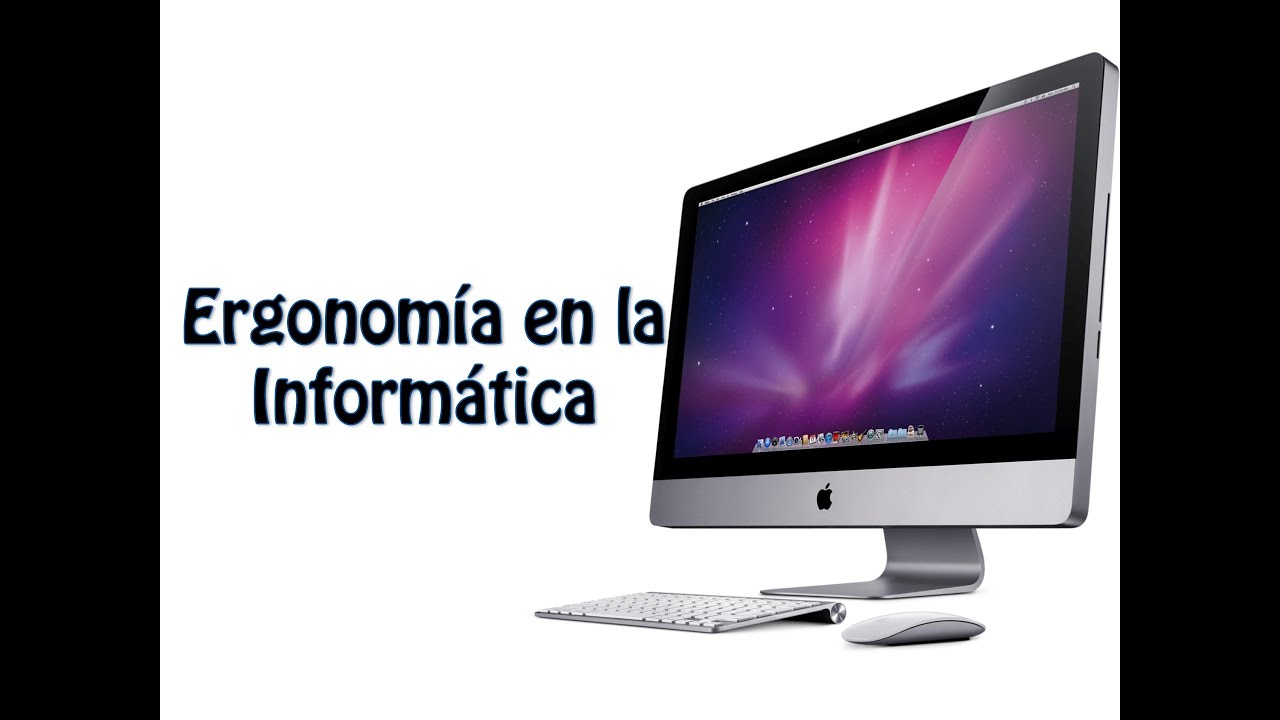 Ergonomía en la Informática - YouTube