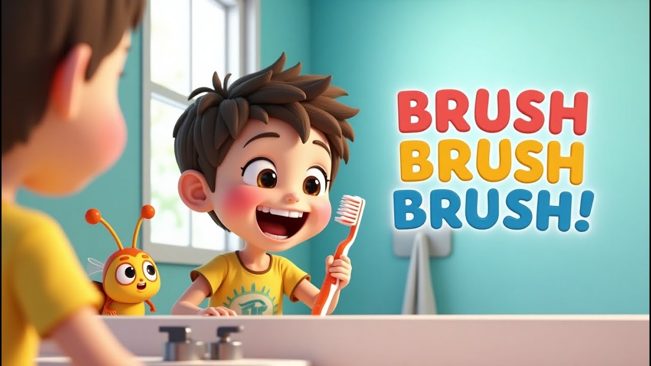 Brush Your Teeth Song for Kids! 🦷 | Fun & Catchy Dental Hygiene Song ...