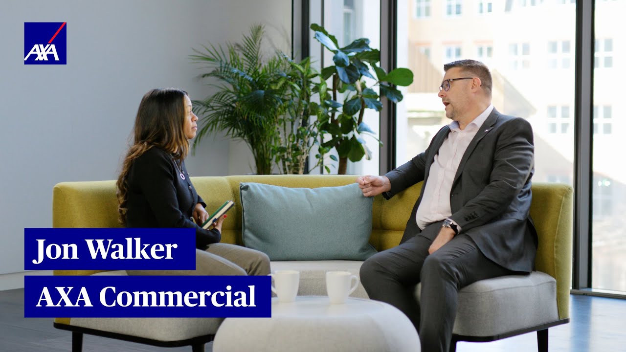 AXA Commercial - Jon Walker, CEO shares his views - YouTube