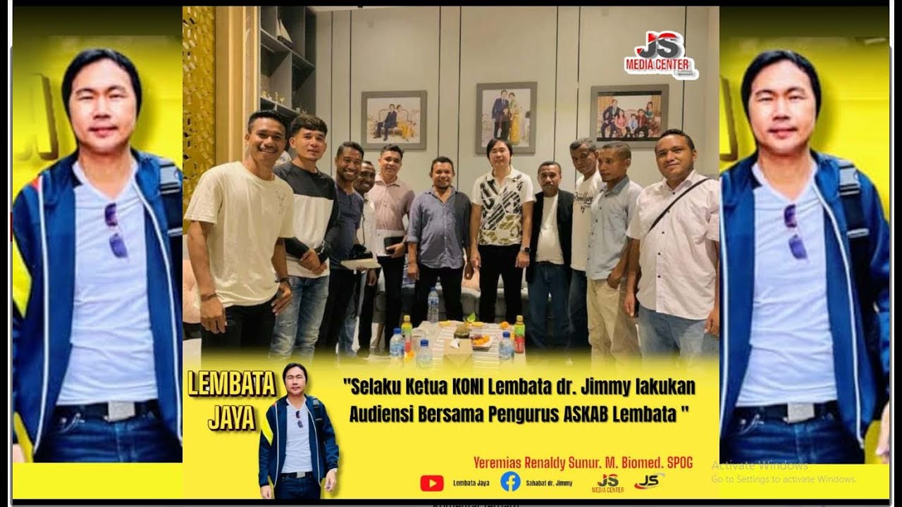 Jimmy Sunur untuk Lembata Jaya - YouTube