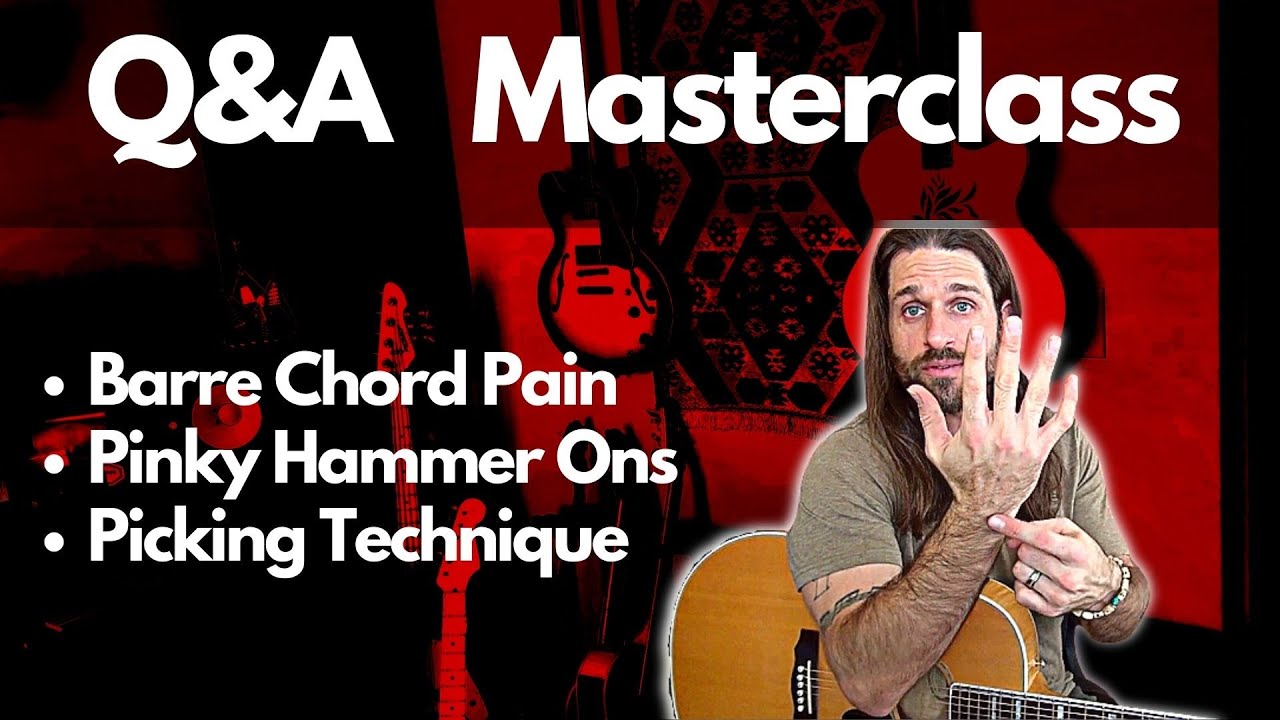 Guitar Masterclass - Improve Your TECHNIQUE Instantly! - YouTube