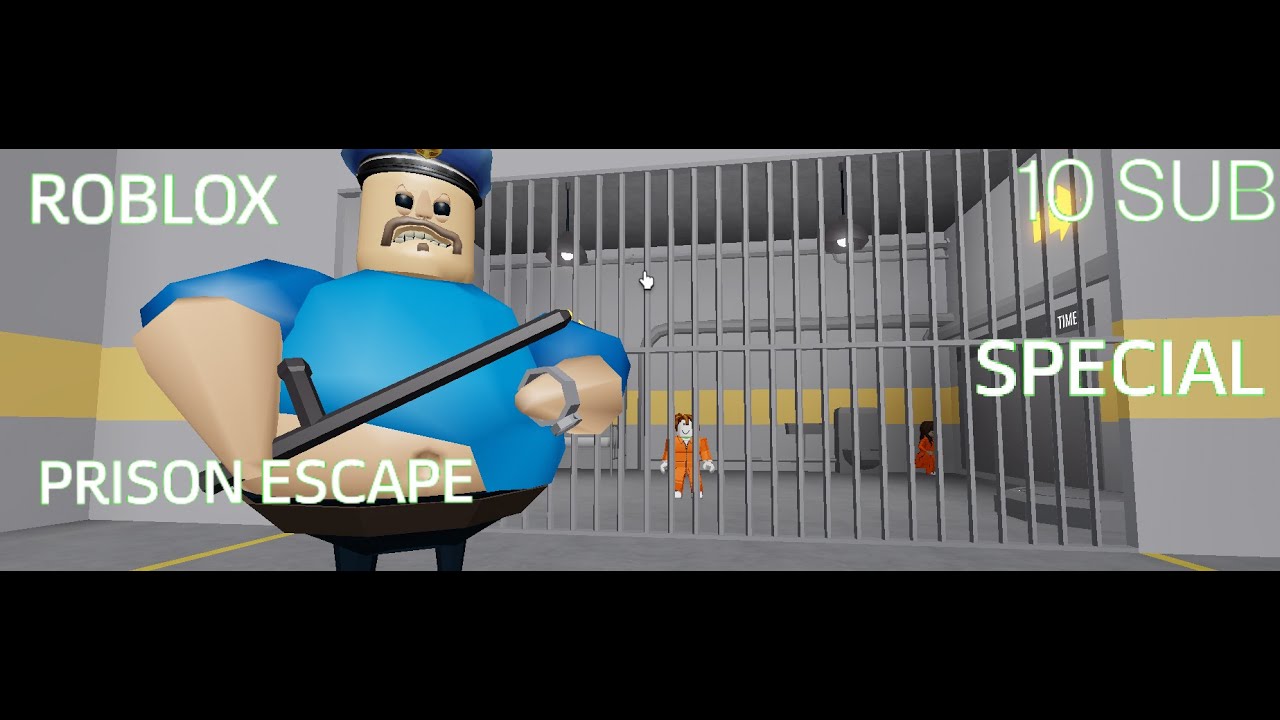 Roblox prison escape part 1 - YouTube