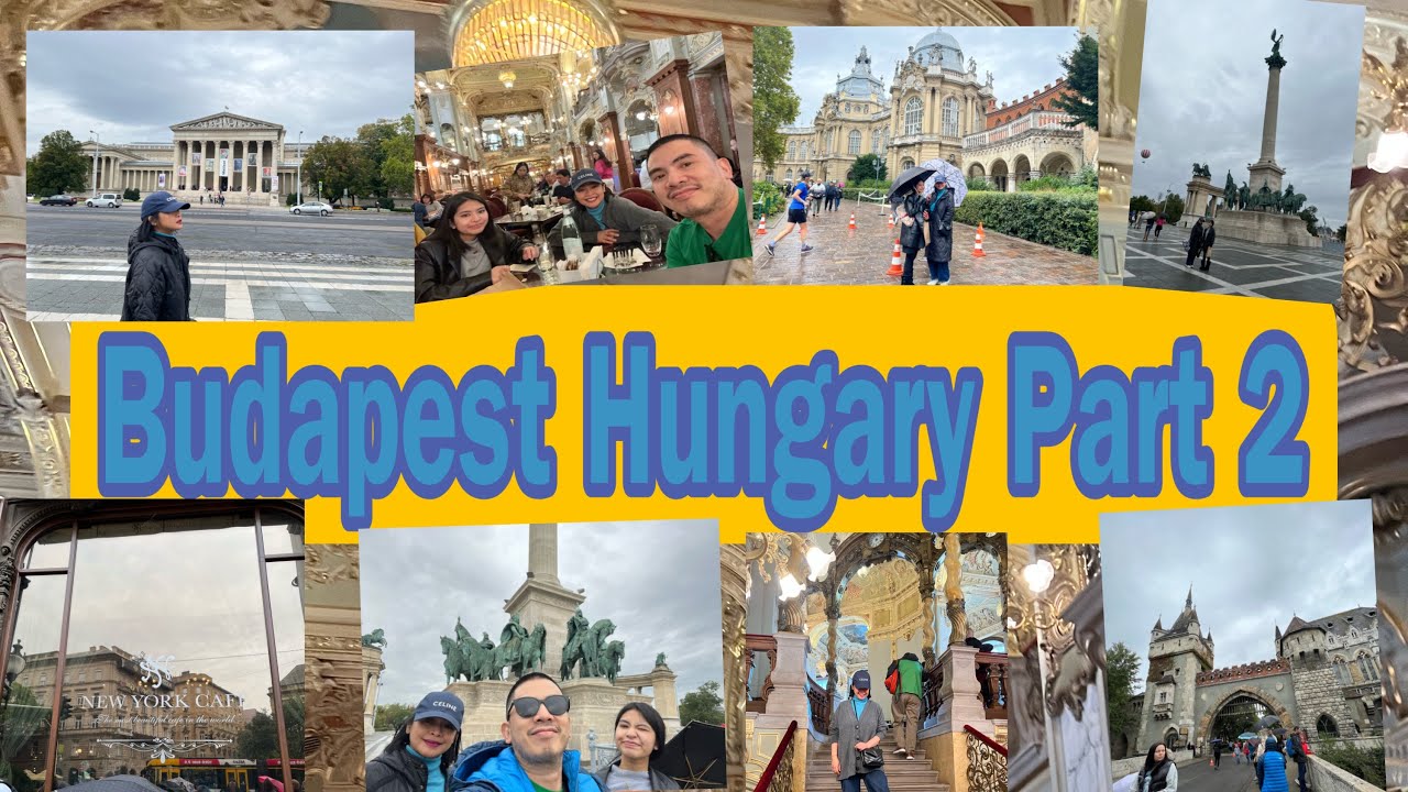 Budapest Hungary / Weekend in Budapest Hungary / New York Cafe Budapest ...