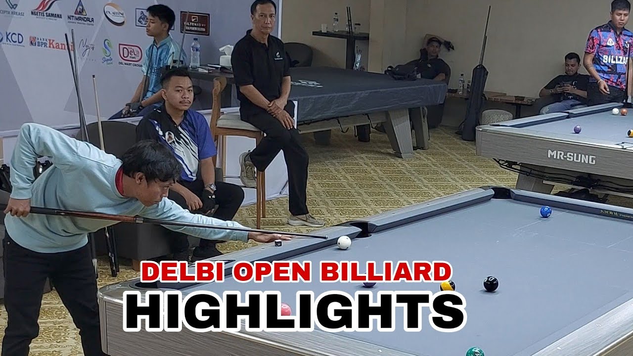 Bali Open 9 Ball - The Highlights Billiard Tournament - YouTube
