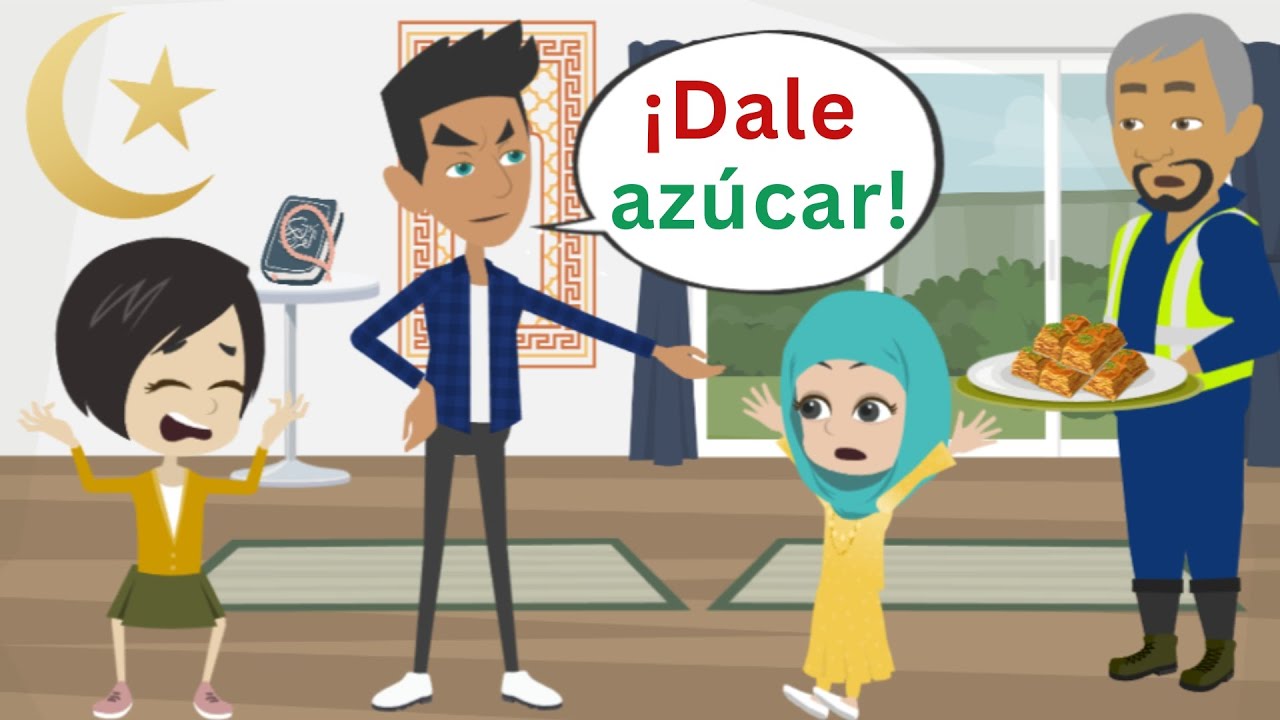 ¡La Fiesta del Azúcar! - Spanish short Story with Subtitles - YouTube