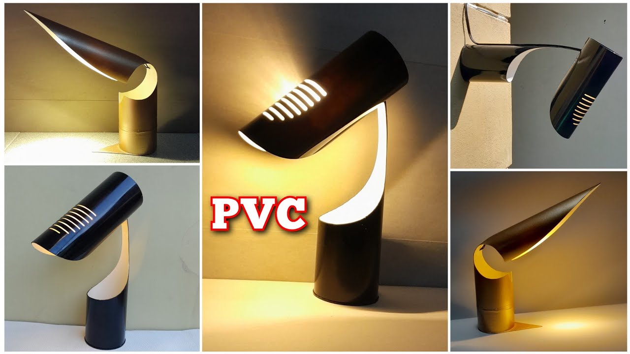 2 Ide pencahayaan sederhana dari Pipa PVC| Lampu hias Paralon Lampu ...