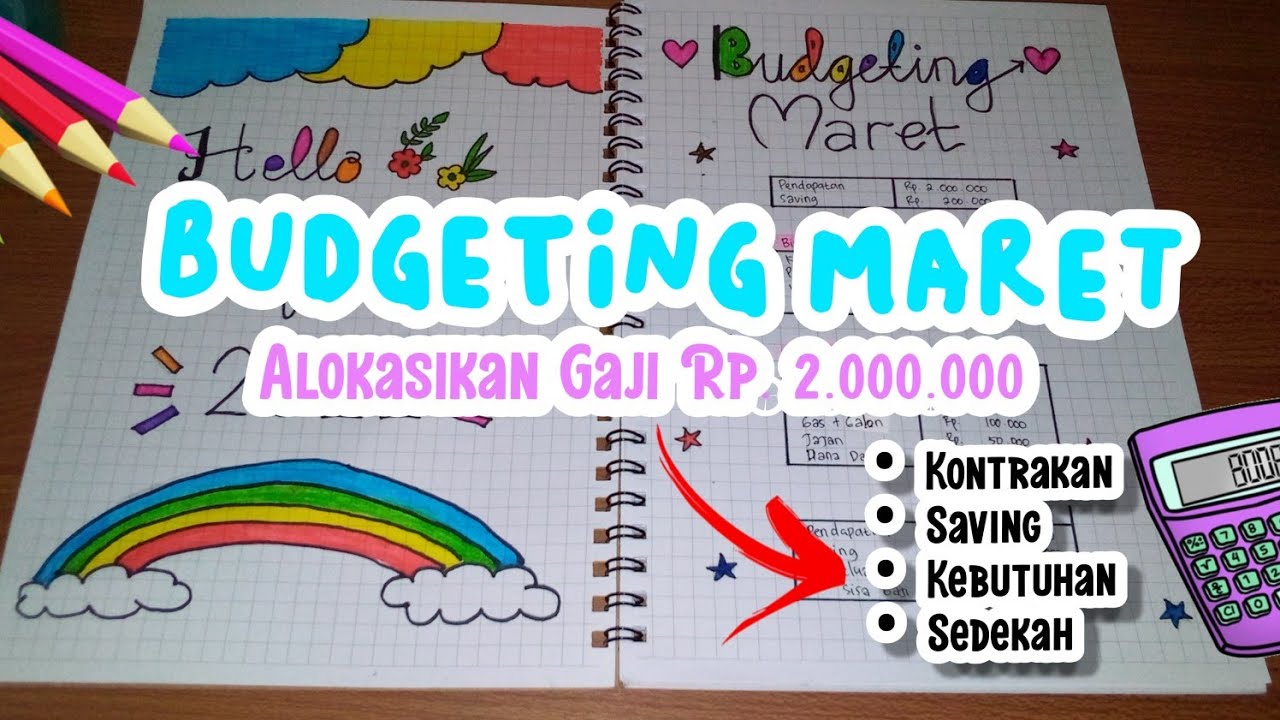 GAJI 2 JUTA UNTUK SEBULAN || BUDGETING WITH ME - YouTube