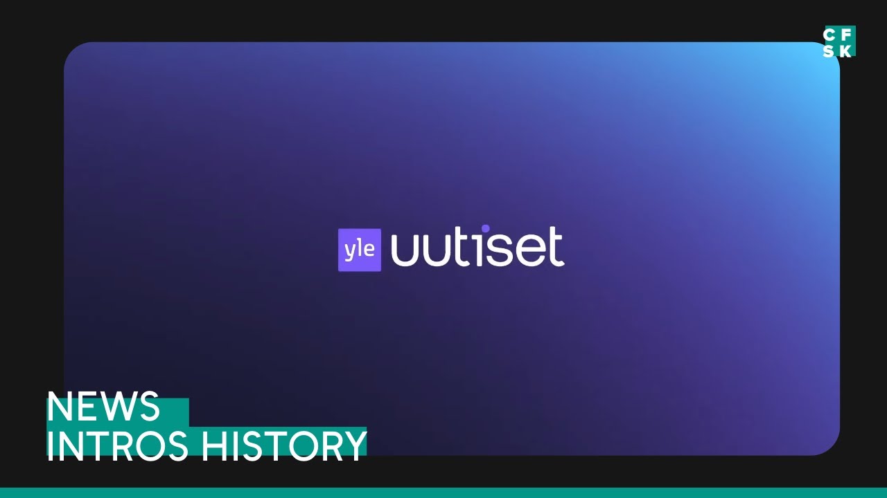 YLE Uutiset Intros History since 1957 - YouTube
