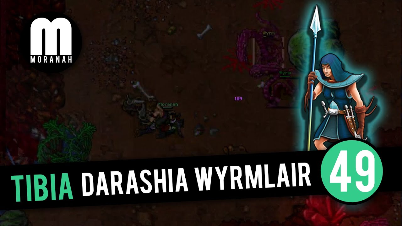 Tibia - #49 - Royal Paladin hunting Darashia Wyrmlair [3/3] - YouTube
