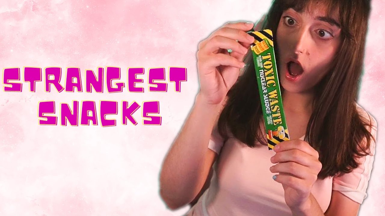 Trying Strange Snacks from around the world! - YouTube