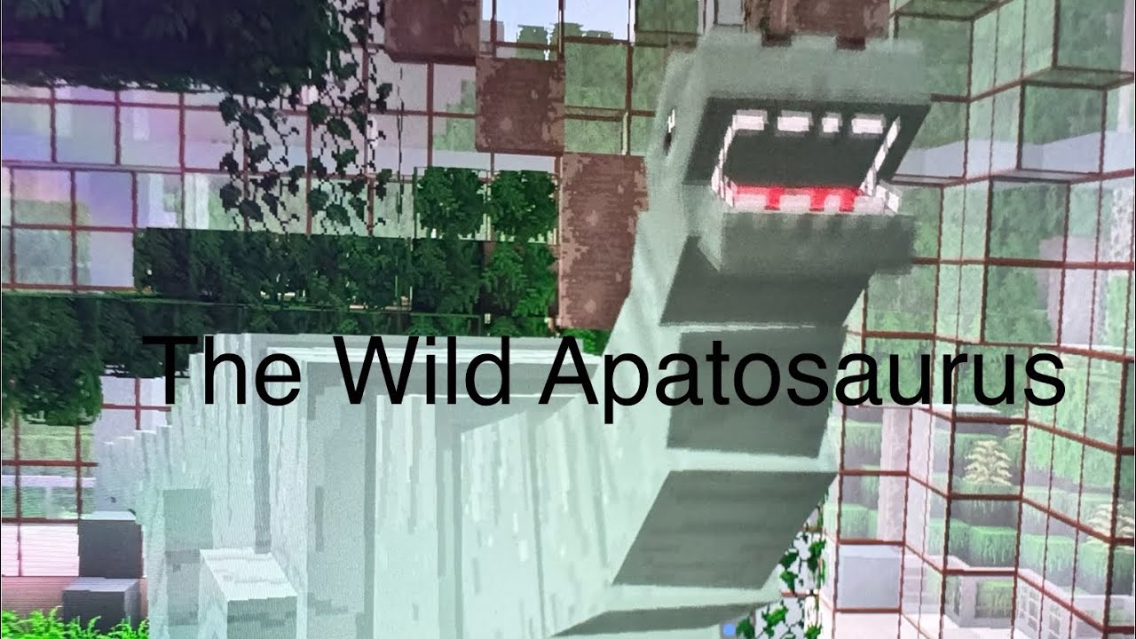 The Wild Apatosaurus | Minecraft Jurassic World Movie - YouTube