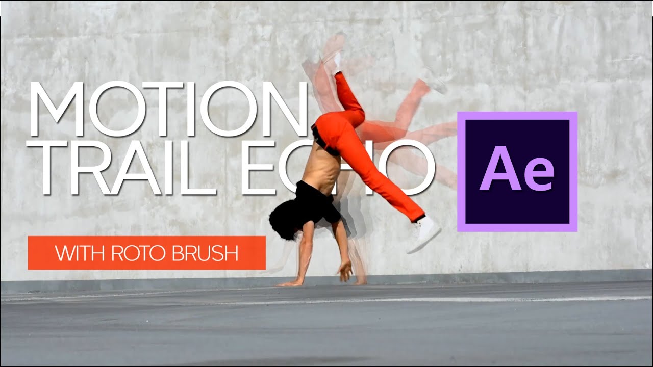 AfterEffects - Time Echo (Motion Trail Echo) - YouTube