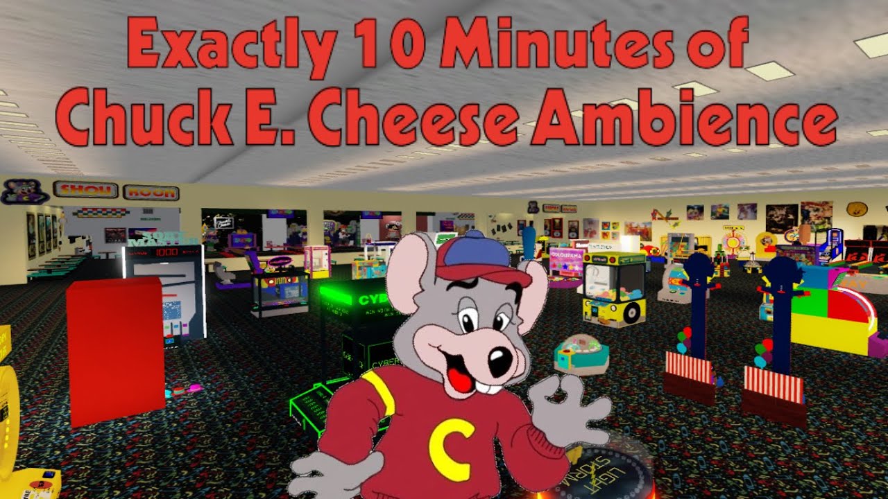 Exactly 10 Minutes of Chuck E. Cheese Ambience - YouTube