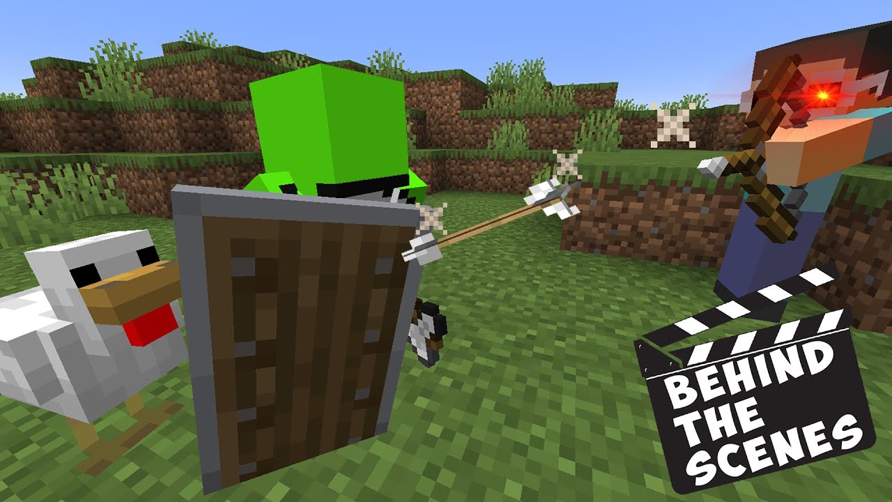 Minecraft CHICKEN VS HUNTER (EXTRA FOOTAGE) - YouTube