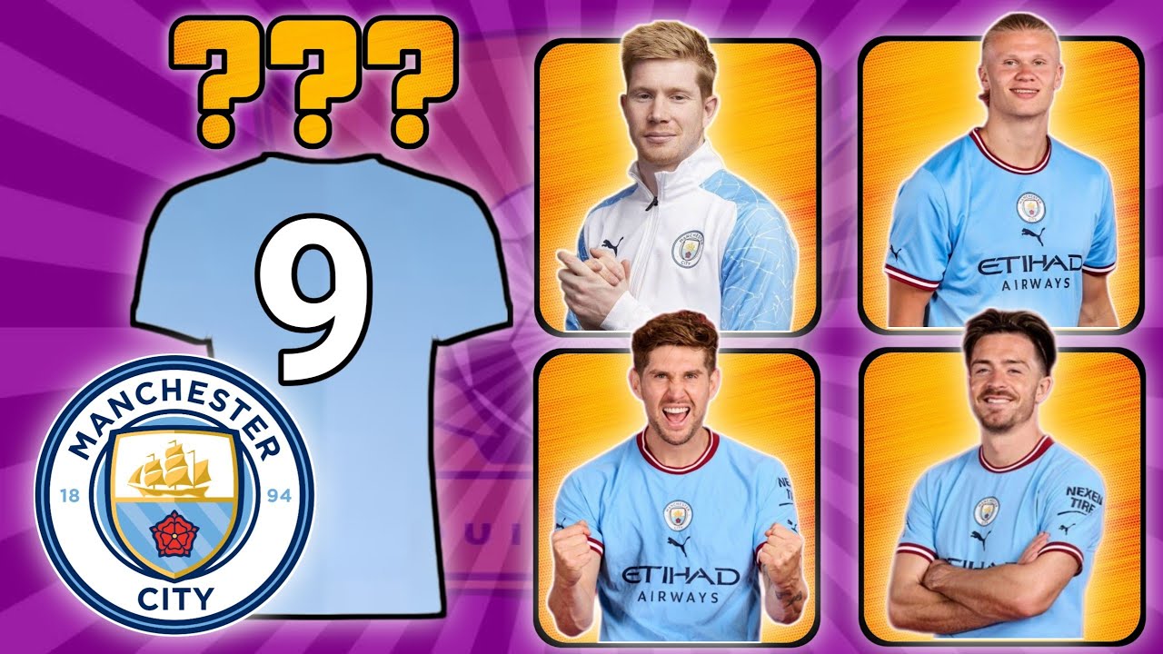 GUESS THE PLAYER BY THE CLUBS JERSEY NUMBER | FOOTBALL QUIZ 2023 - YouTube