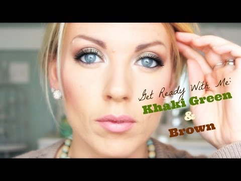 ❤ Get Ready With Me: Khaki Green & Brown ❤